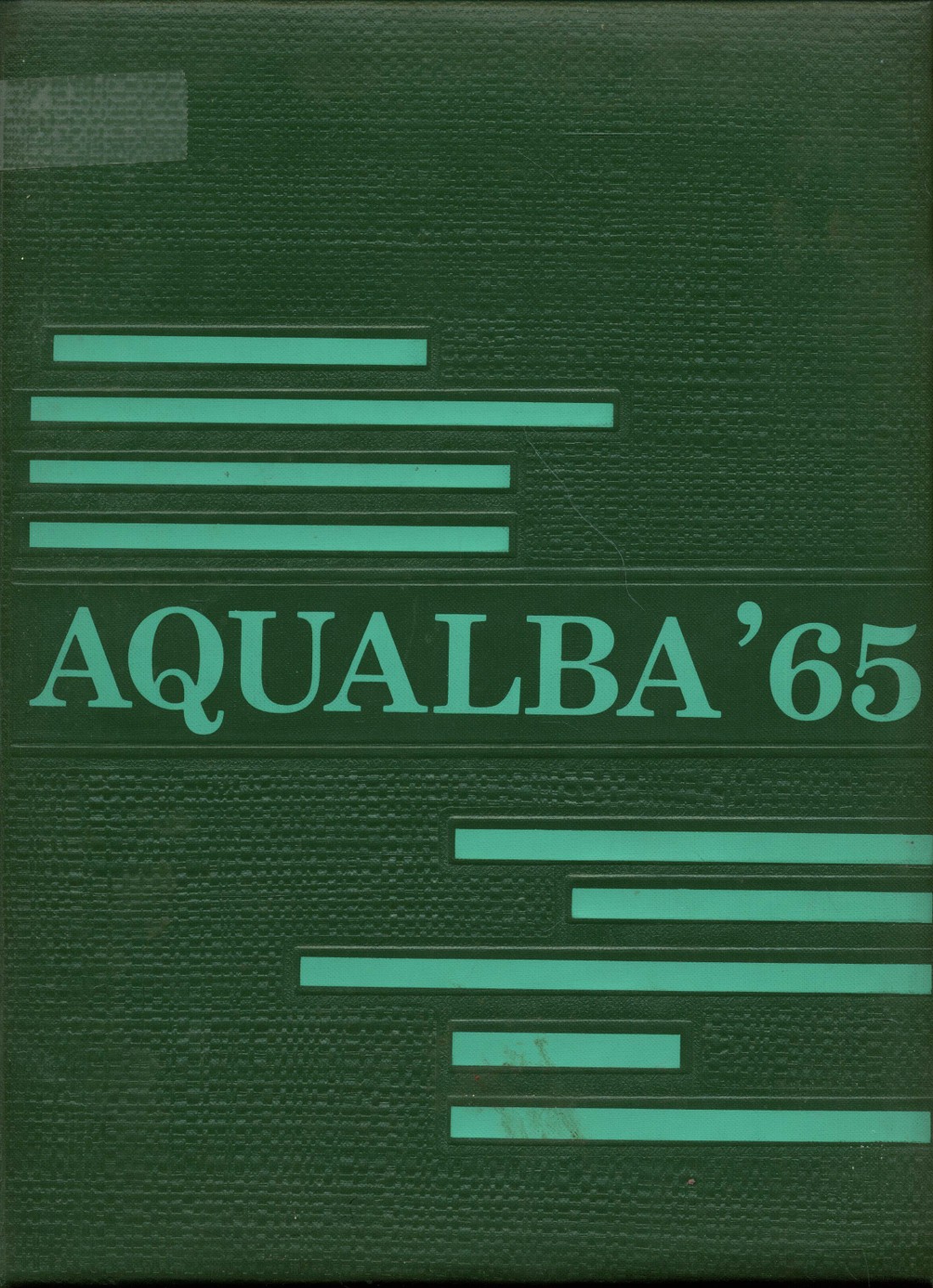 1965 yearbook from Whitewater High School from Whitewater, Wisconsin