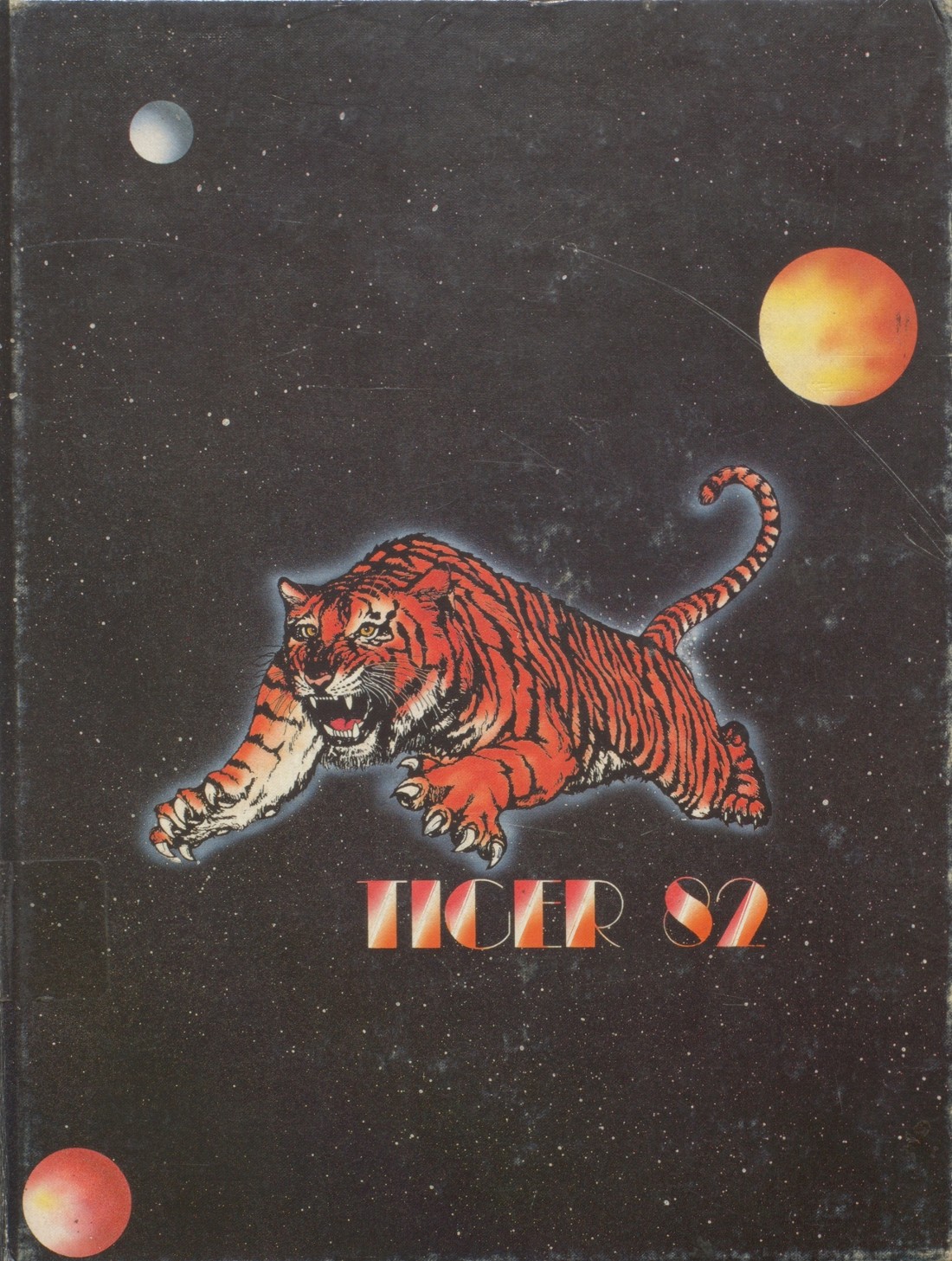 1982 yearbook from Shanks High School from Quincy, Florida
