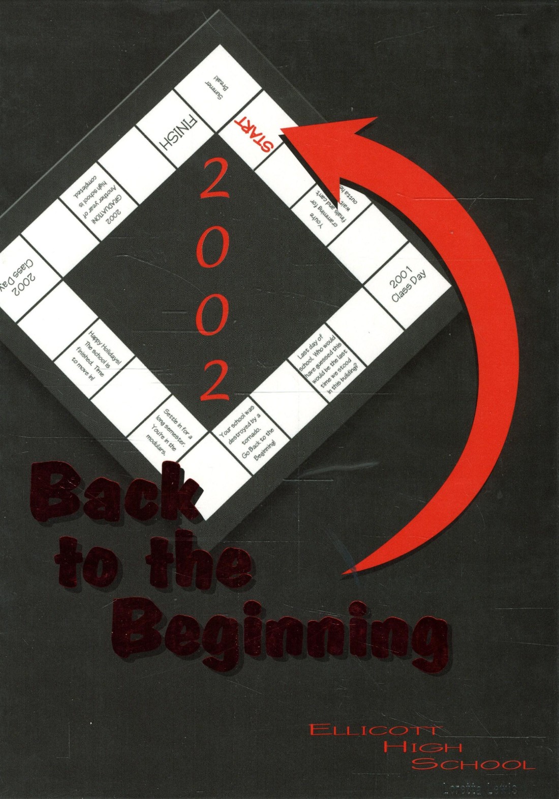 2002 yearbook from Ellicott High School from Ellicott, Colorado for sale