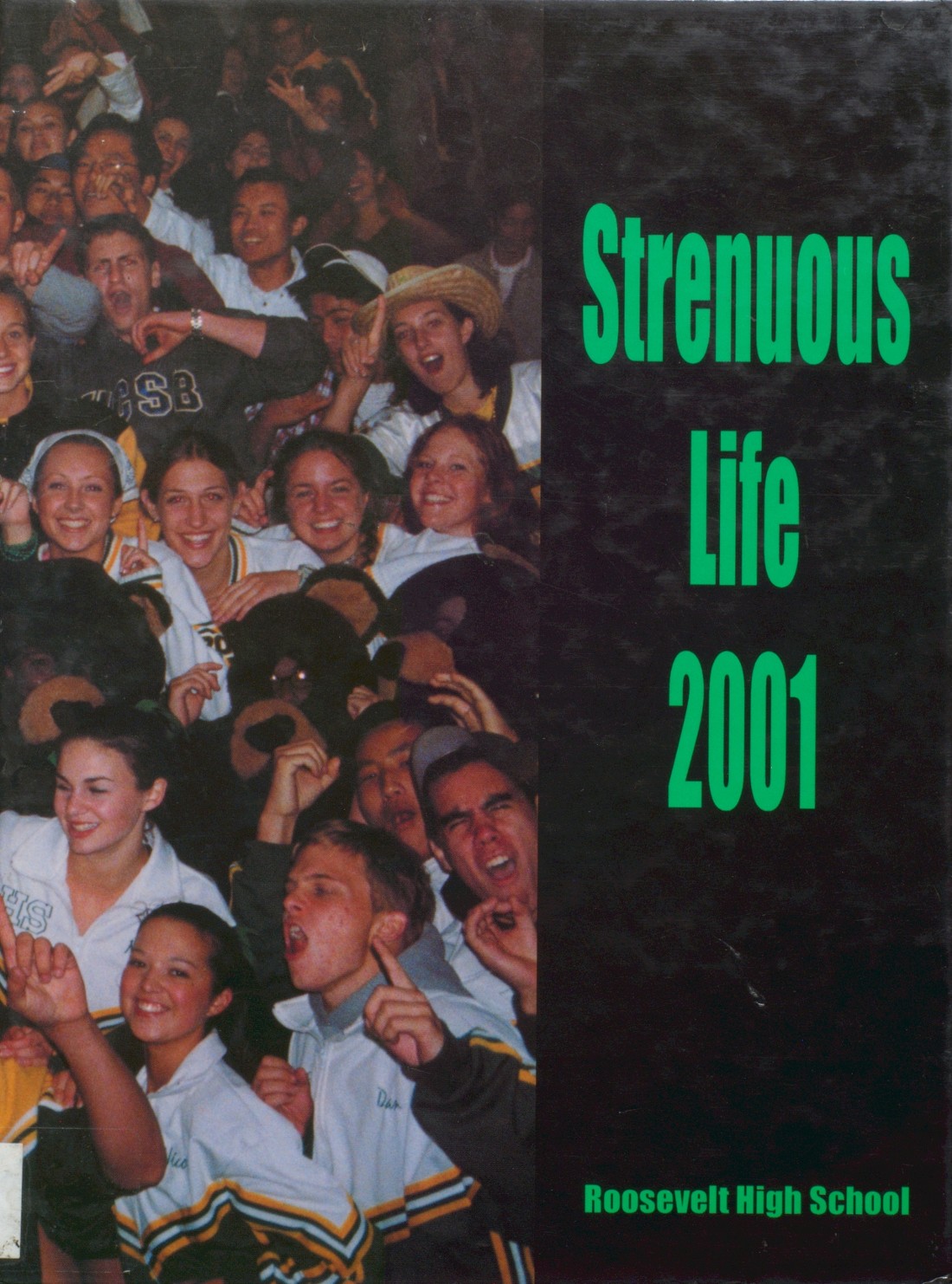 2001 yearbook from Roosevelt High School from Seattle, Washington for sale