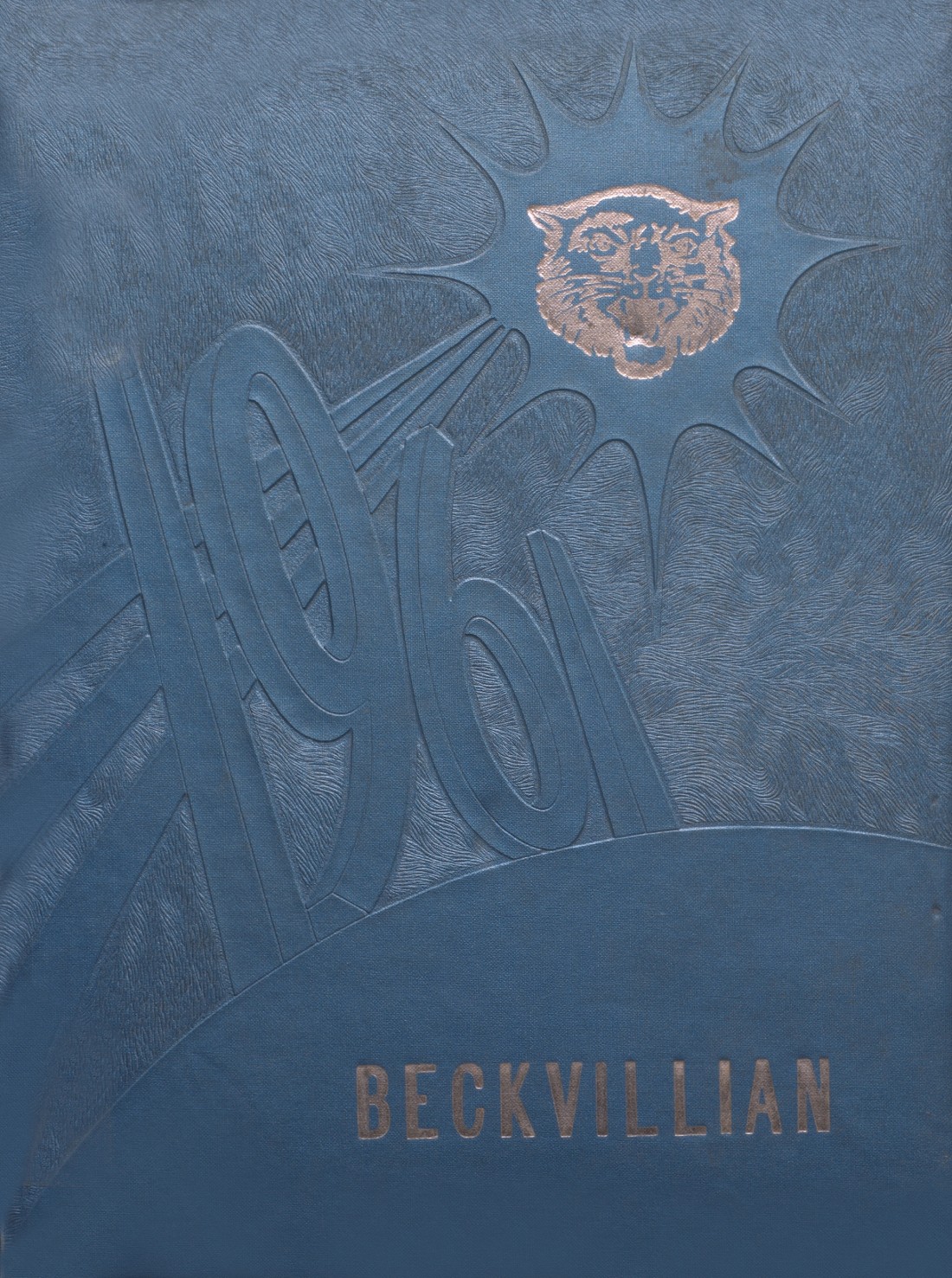 1961 yearbook from Beckville High School from Beckville, Texas for sale