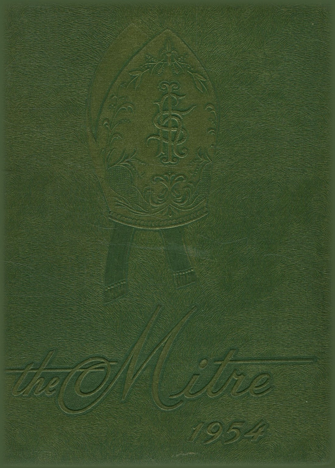 1954 yearbook from Schulte High School from Terre haute, Indiana for sale