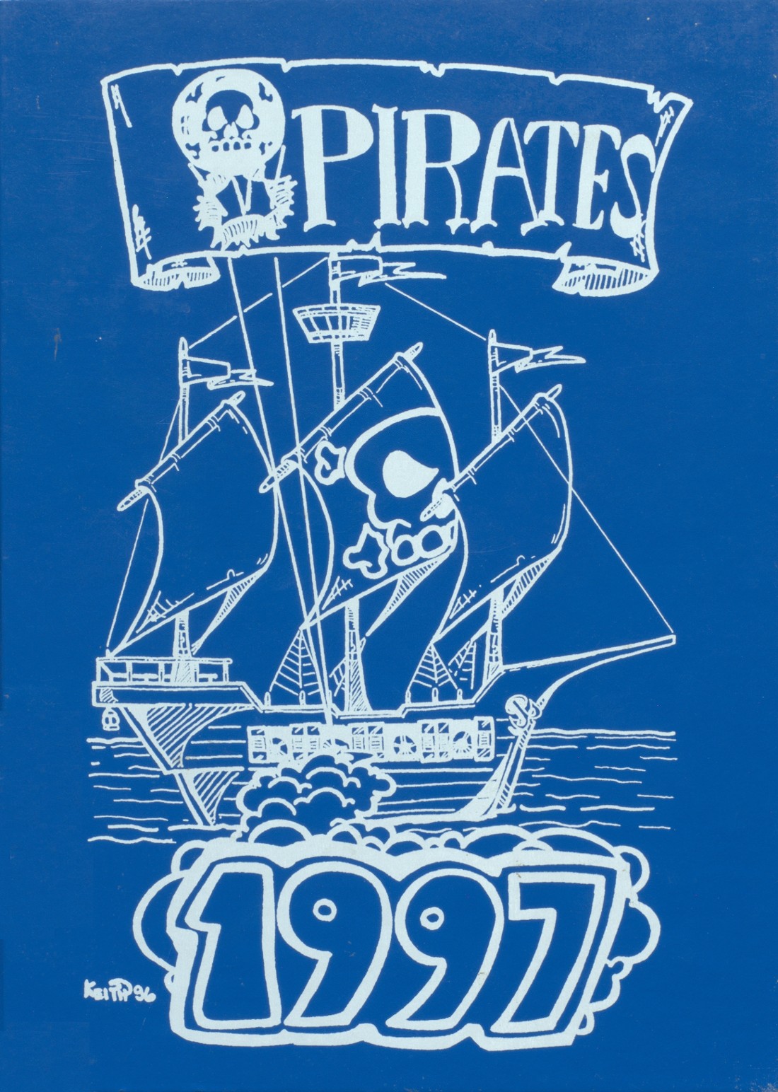 1997 yearbook from Bowie High School from Simms, Texas for sale