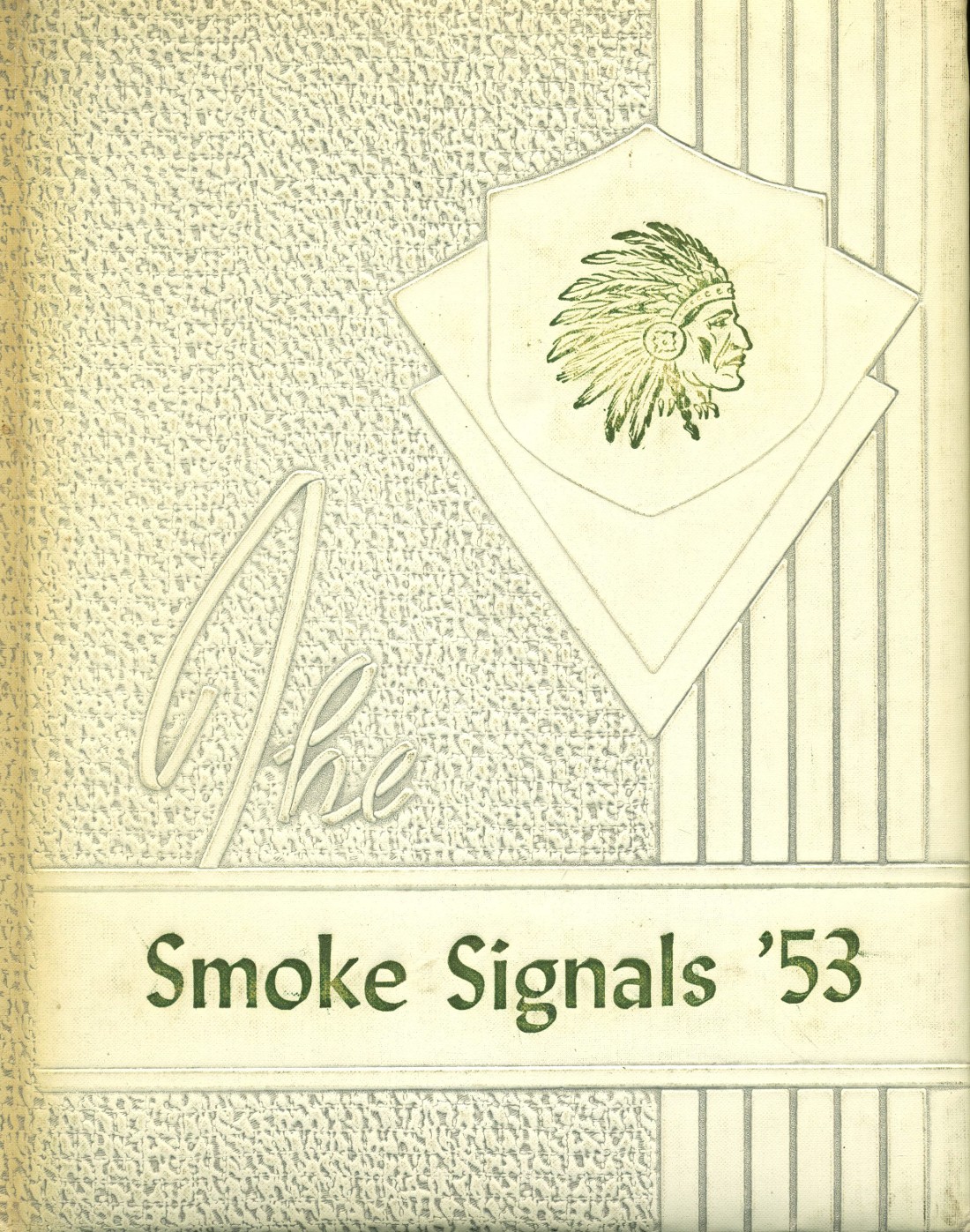 1953 yearbook from Yuma High School from Yuma, Colorado for sale