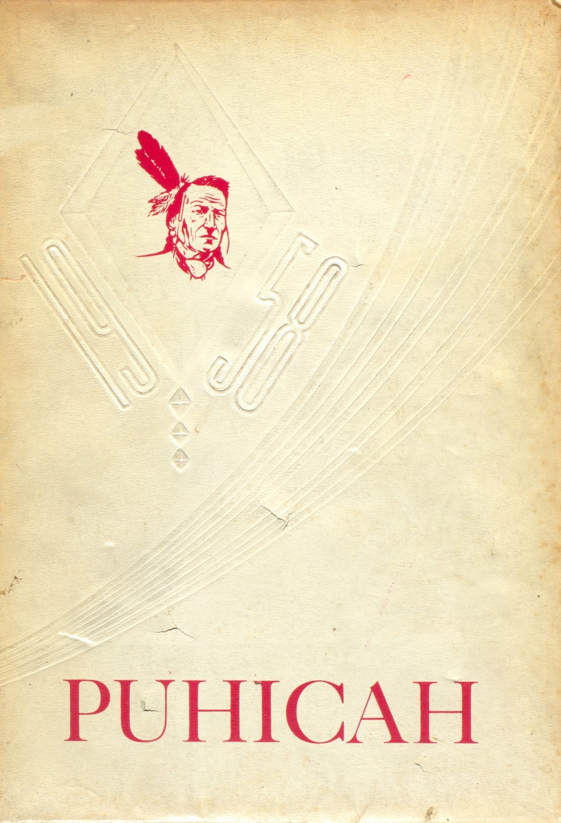 1958 yearbook from Puxico High School from Puxico, Missouri for sale