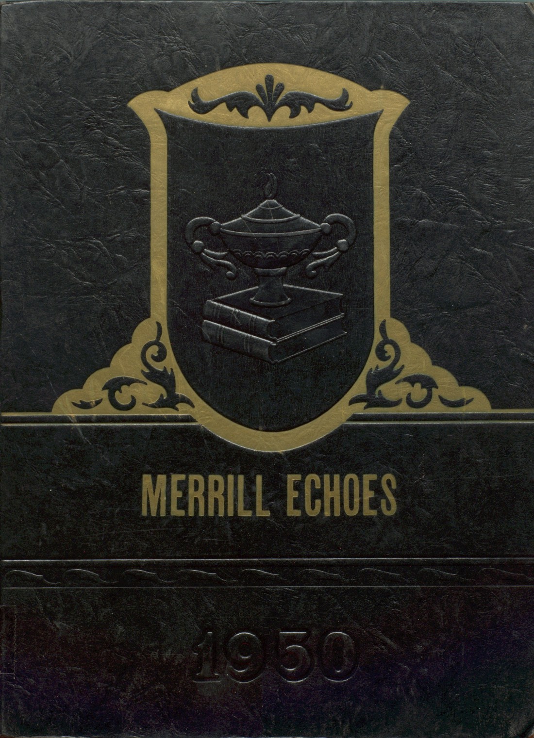 1950 yearbook from Merrill High School from Merrill, Michigan for sale