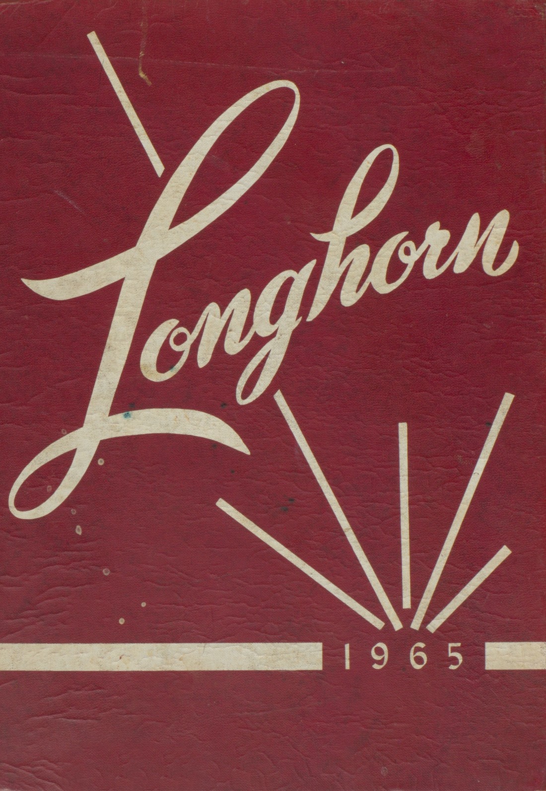 1965 yearbook from Tarkington High School from Cleveland, Texas