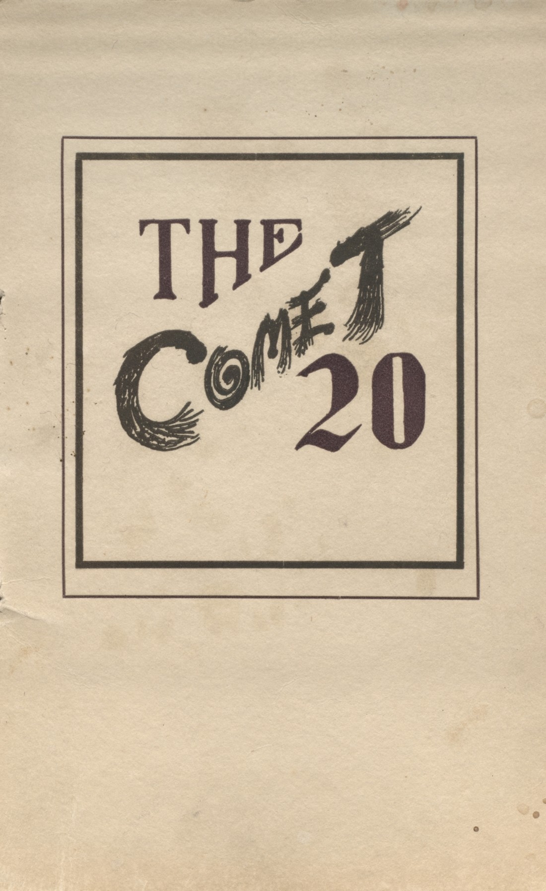 1920 yearbook from Rupert High School from Rupert, Idaho