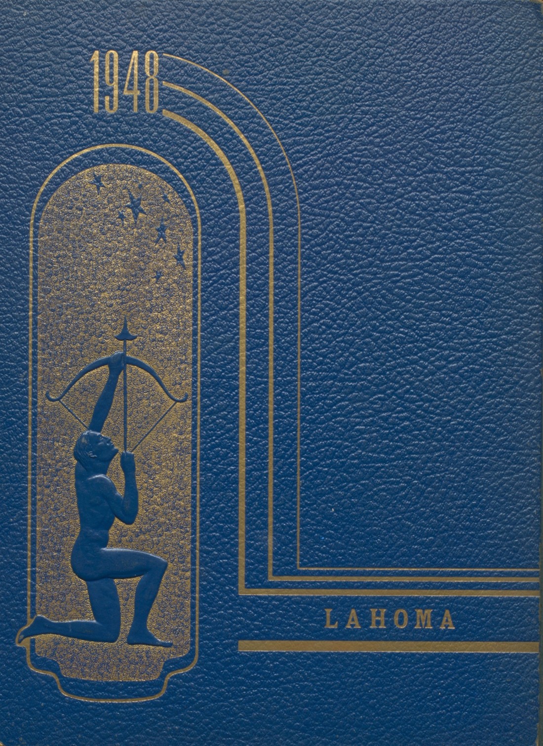 1943 yearbook from Lahoma High School from Lahoma, Oklahoma for sale