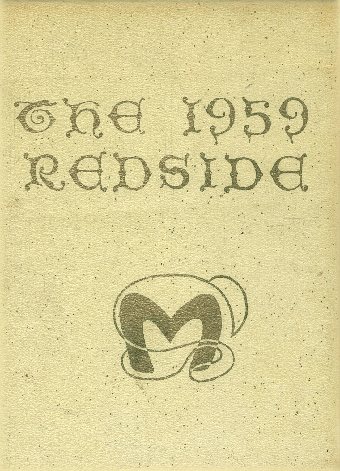 1959 yearbook from Maupin Union High School from Maupin, Oregon for sale