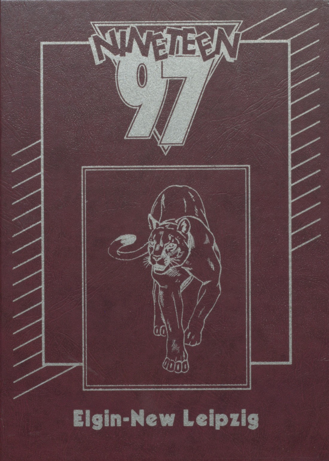 1997 yearbook from Elgin High School from Elgin, North Dakota for sale