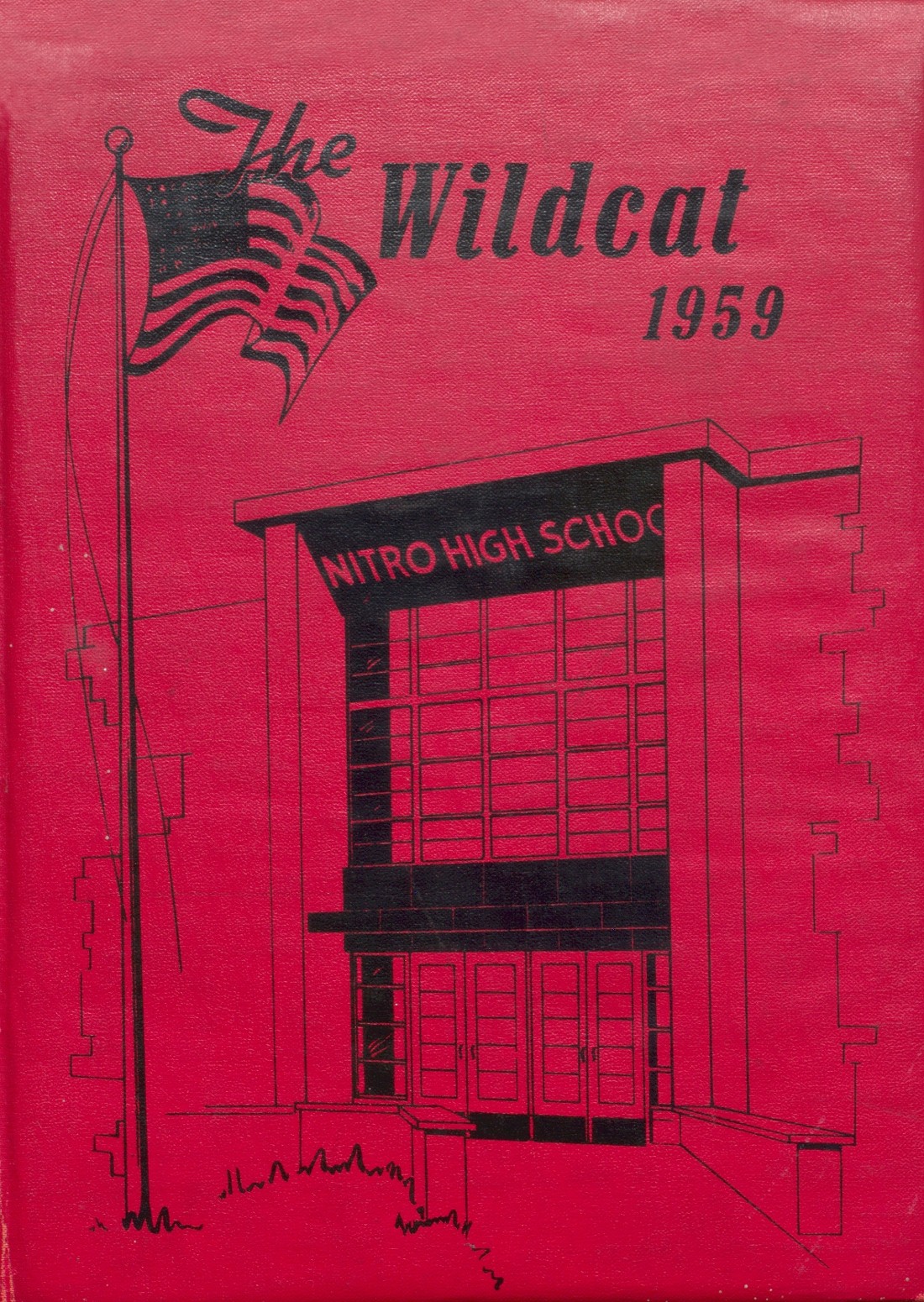 1959 yearbook from Nitro High School from Nitro, West Virginia for sale