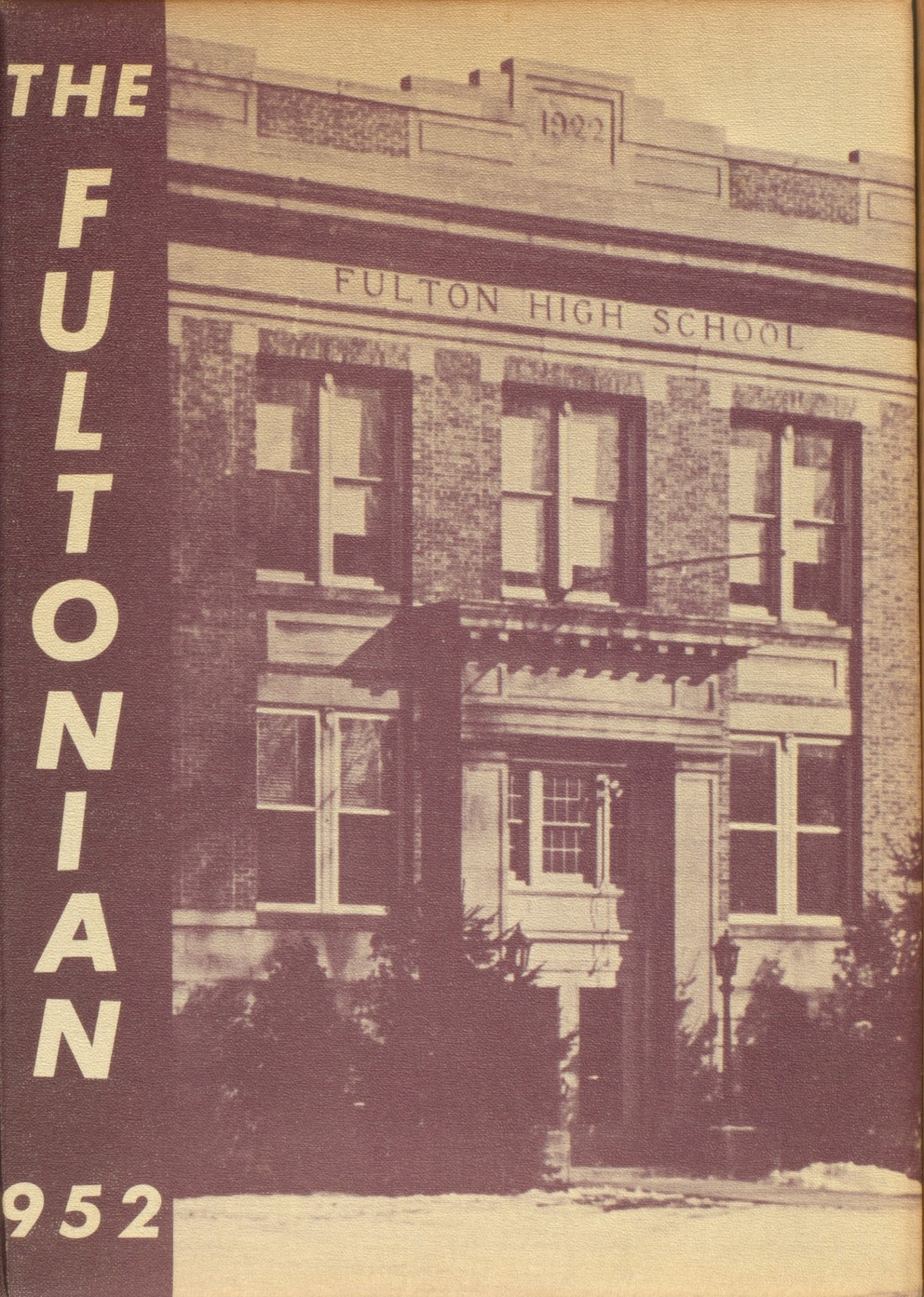 1952 yearbook from Fulton High School from Fulton, New York