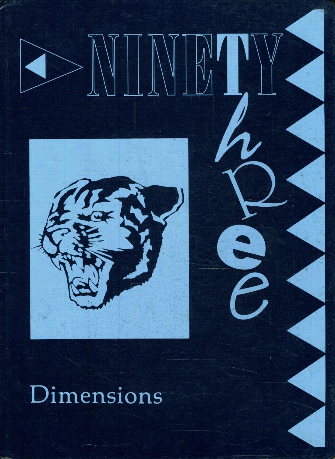 1993 yearbook from Dirigo High School from Dixfield, Maine for sale