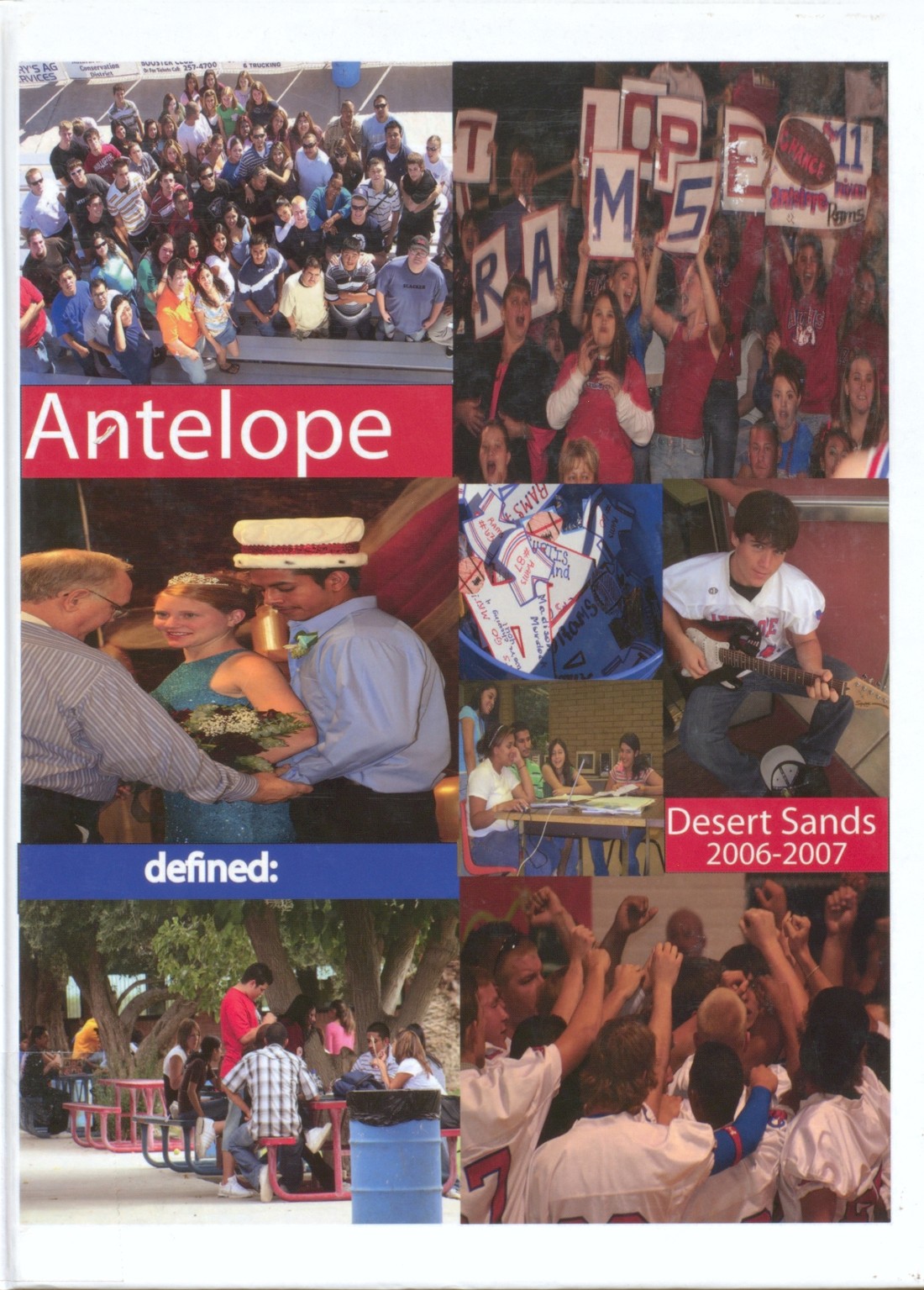 2007 yearbook from Antelope High School from Wellton, Arizona for sale
