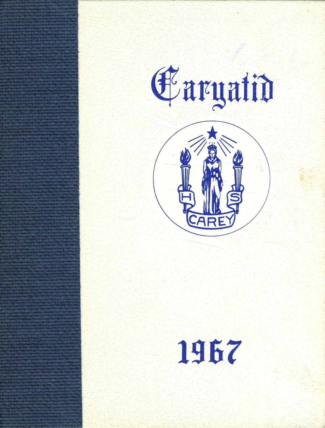 1967 yearbook from Carey High School from Carey, Ohio