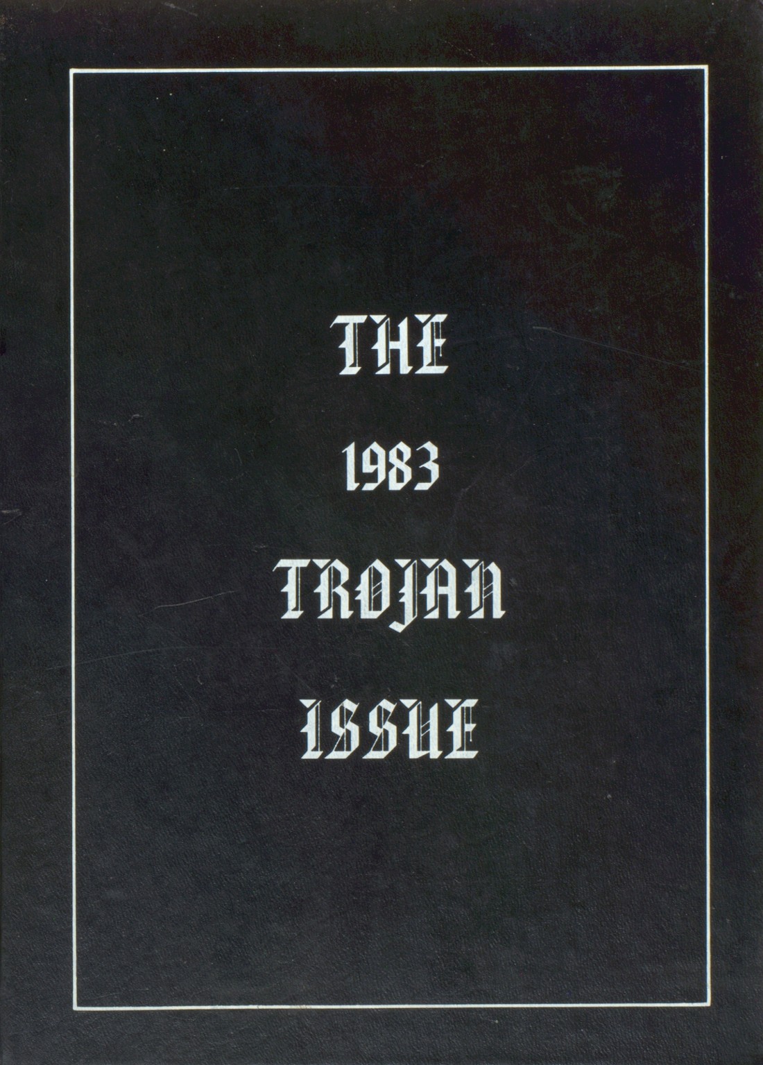 1983 yearbook from Twinfield High School from Plainfield, Vermont for sale