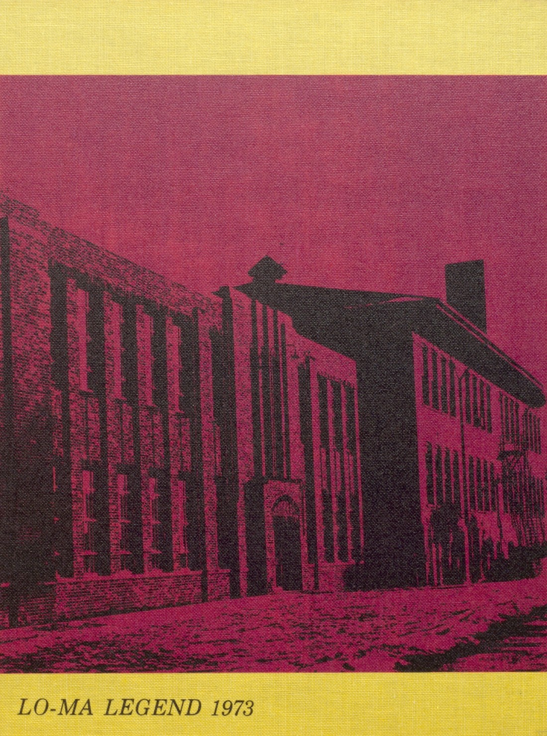 1973 yearbook from Logan-Magnolia High School from Logan, Iowa