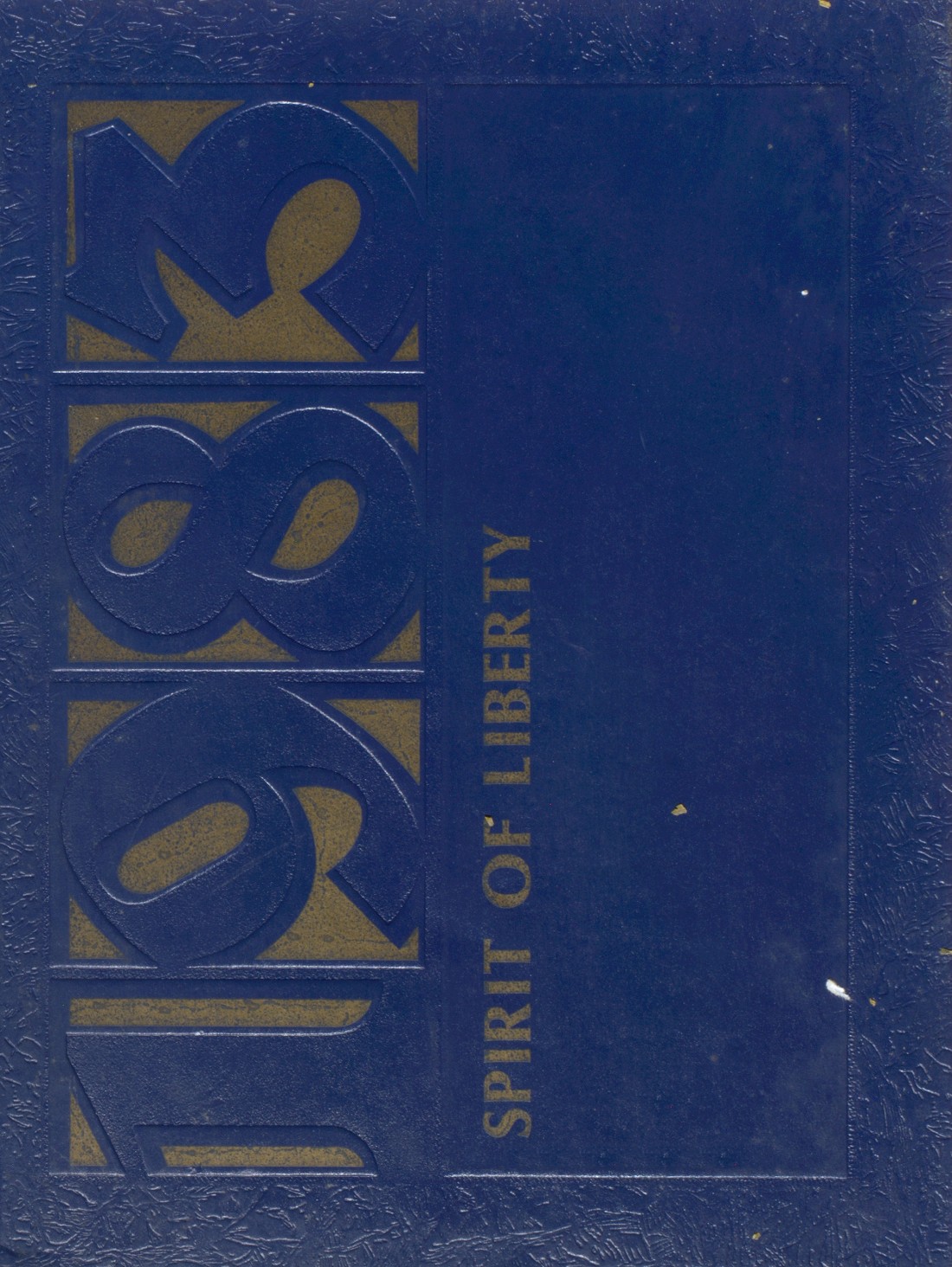 1983 yearbook from Liberty High School from Sykesville, Maryland for sale