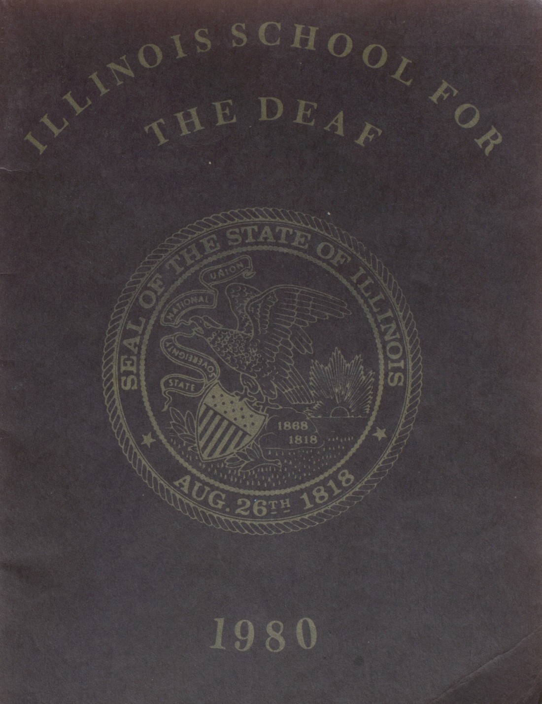 1980 yearbook from Illinois for the Deaf High School from Jacksonville ...