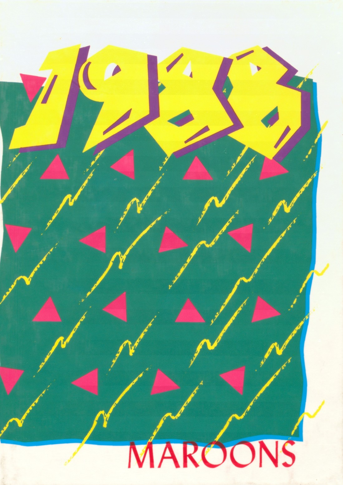 1988 yearbook from Blackwell High School from Blackwell, Oklahoma for sale
