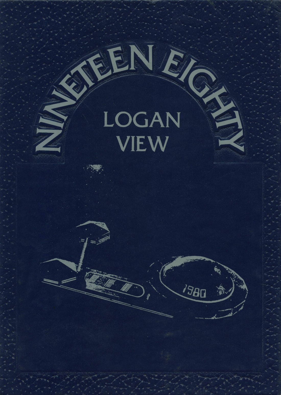 1980 yearbook from Logan View High School from Hooper, Nebraska for sale
