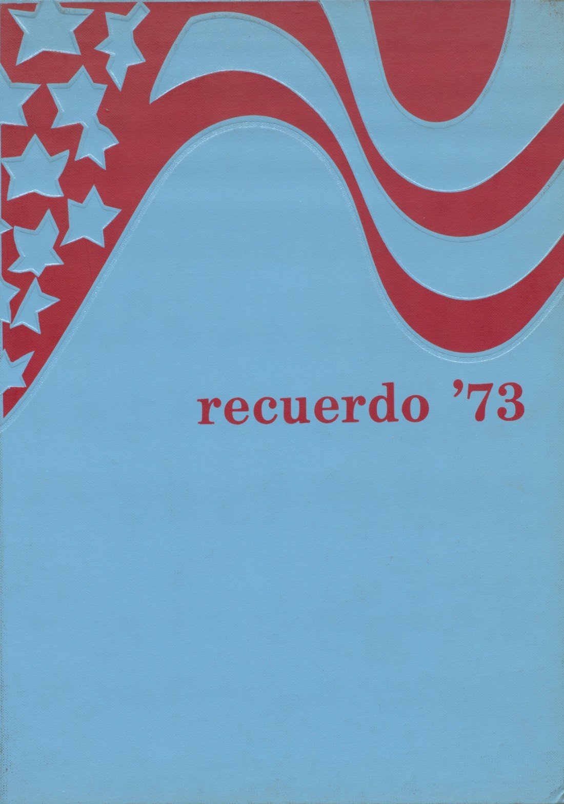 1973 yearbook from DePue High School from De pue, Illinois for sale