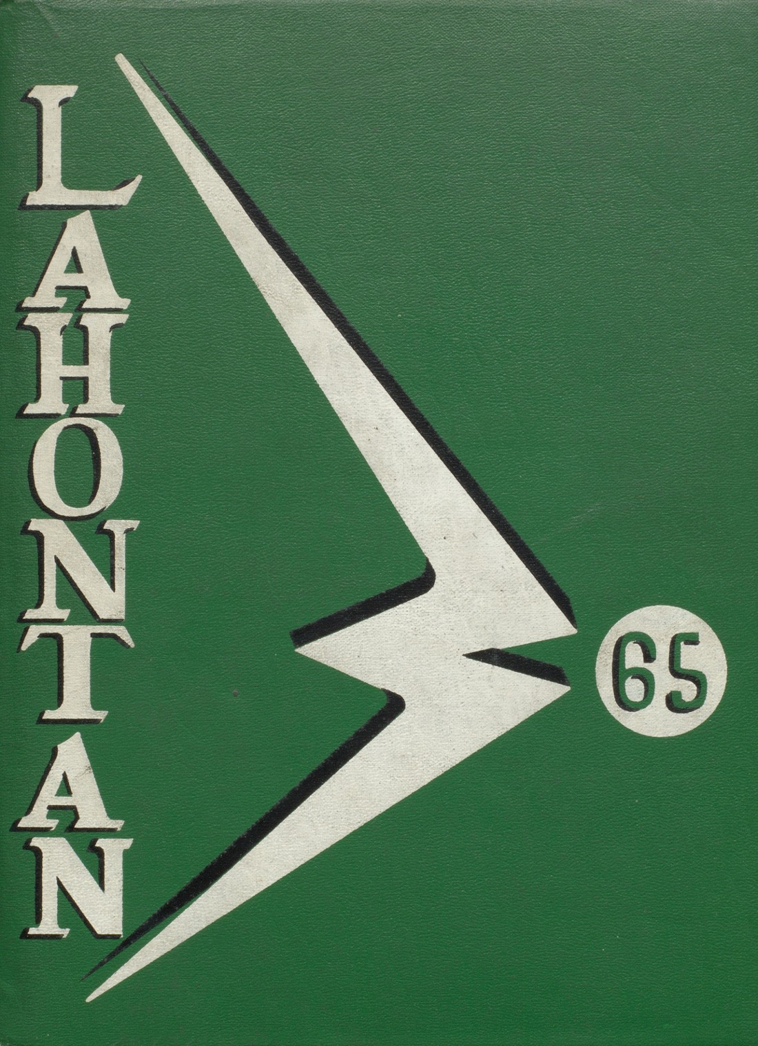 1965 yearbook from Churchill County High School from Fallon, Nevada