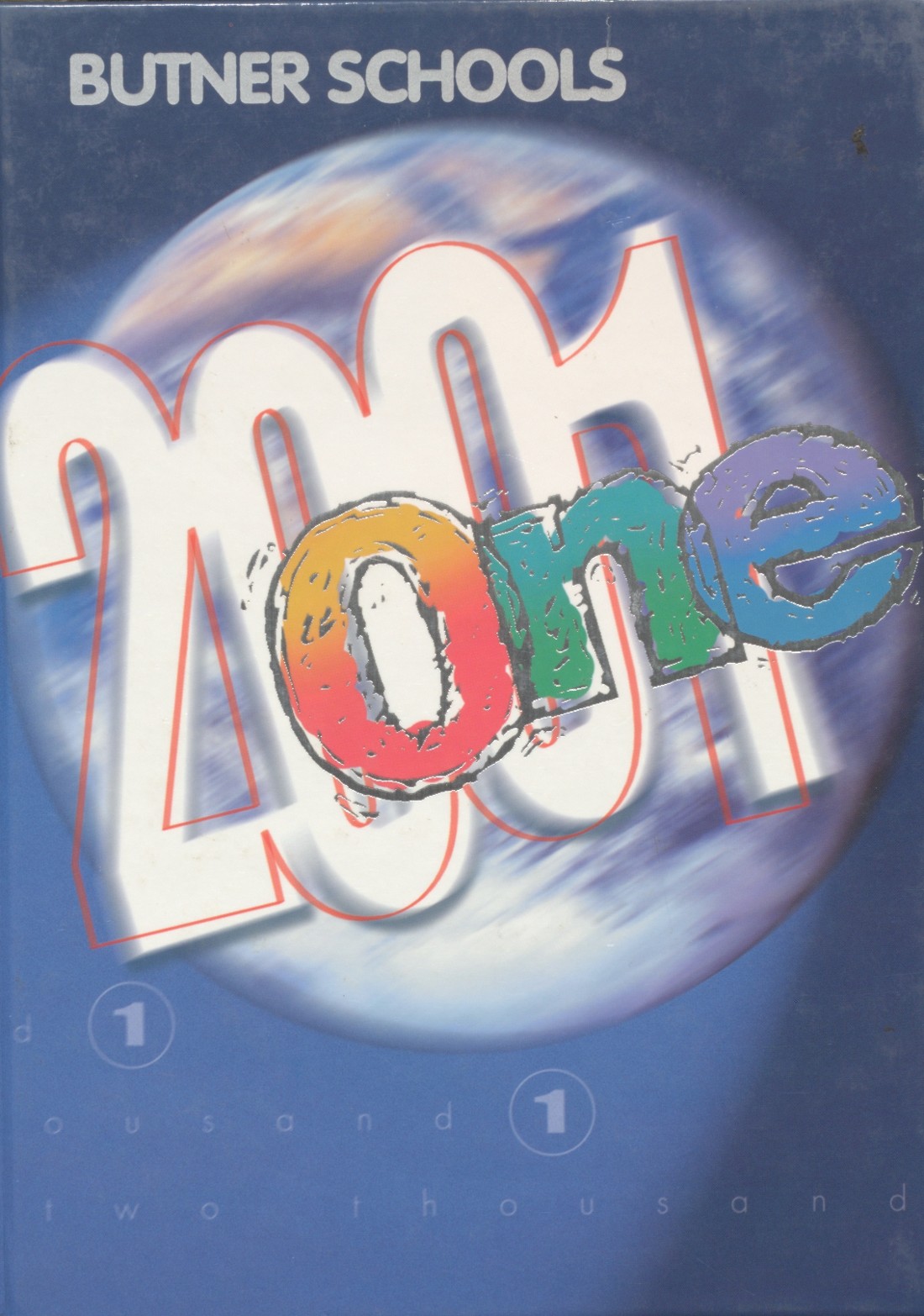 2001 yearbook from Butner High School from Cromwell, Oklahoma for sale