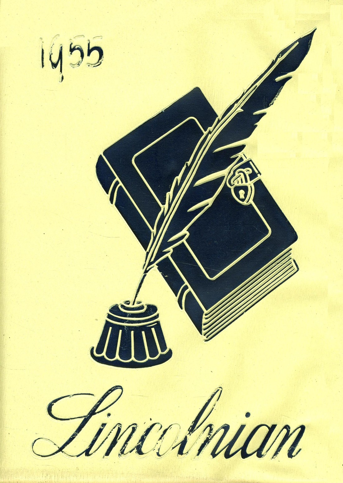 1955 yearbook from Lincoln High School from Los angeles, California for ...