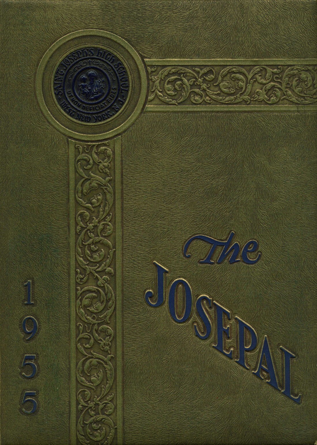 1955 yearbook from St. Joseph's School from Lincoln park, New Jersey ...