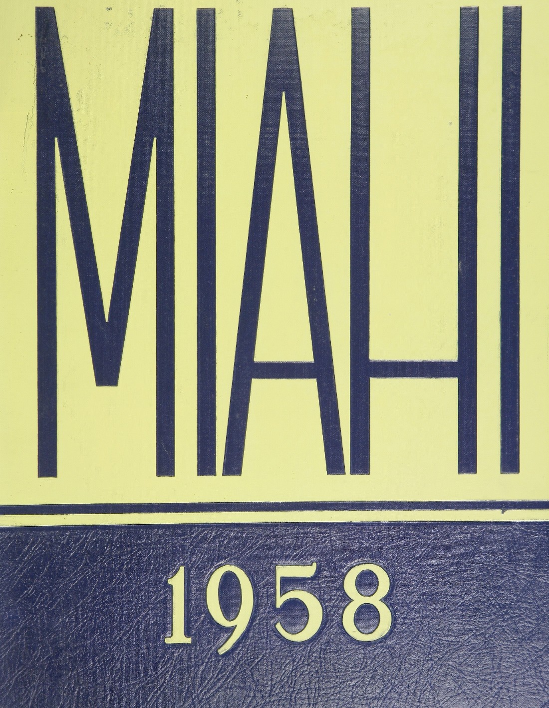 1958 yearbook from Miami High School from Miami, Florida for sale