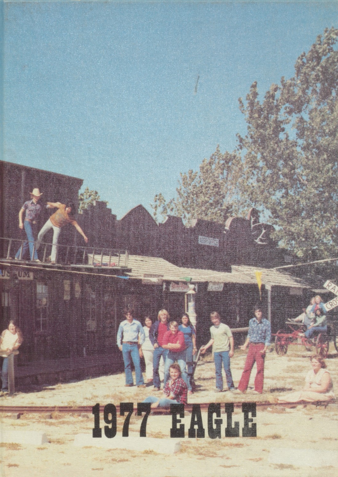 1977 yearbook from Butner High School from Cromwell, Oklahoma for sale