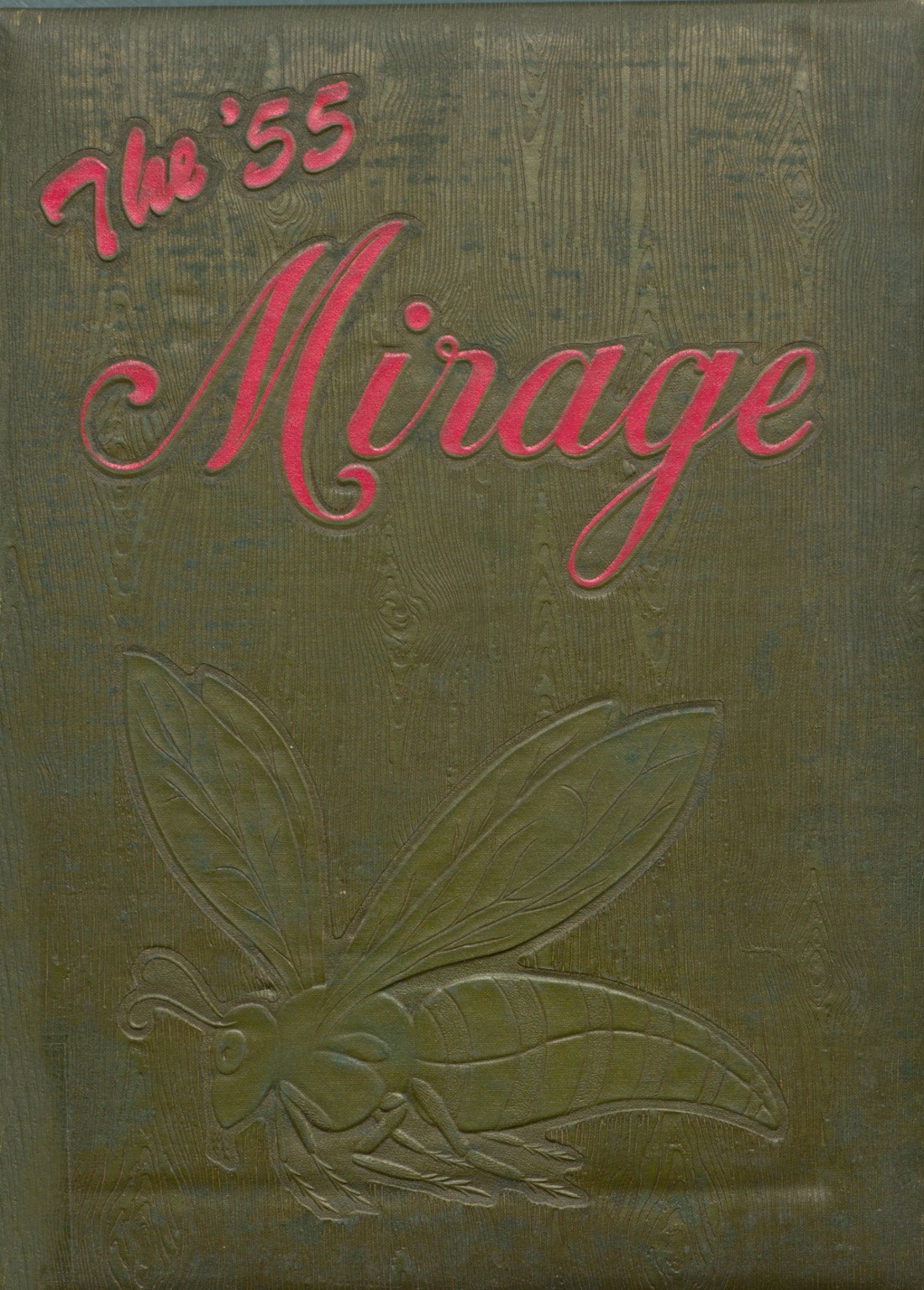 1955 yearbook from Adams Summerhill High School from Sidman, Pennsylvania