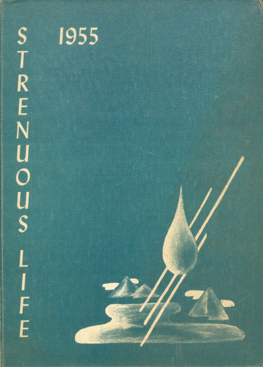 1955 yearbook from Roosevelt High School from Seattle, Washington for sale