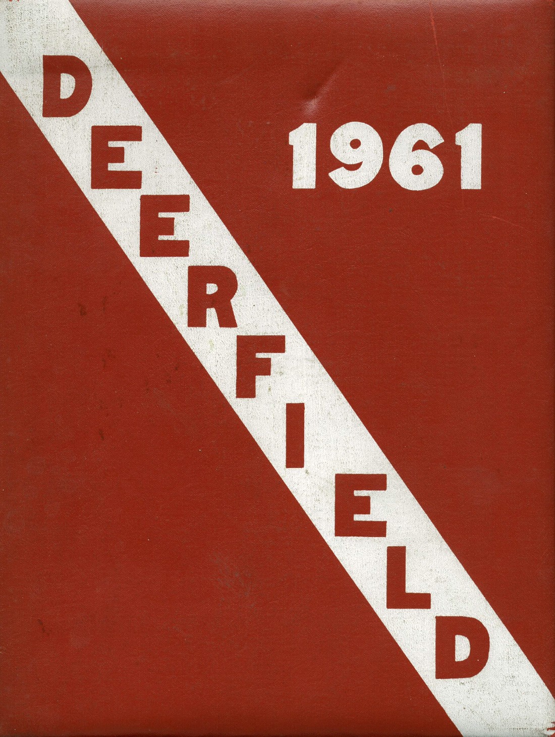 1961 yearbook from Deerfield High School from Deerfield, Michigan for sale