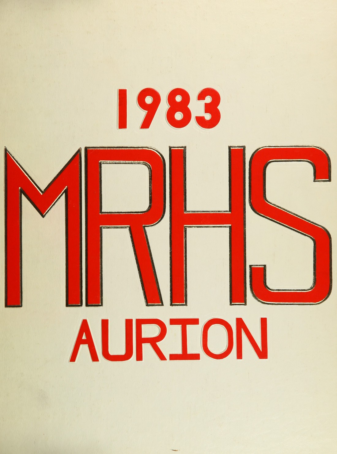 1983 yearbook from Manchester Regional High School from Haledon, New Jersey
