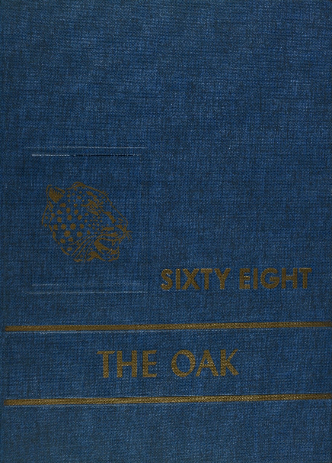 1968 yearbook from Adamson High School from Dallas, Texas for sale