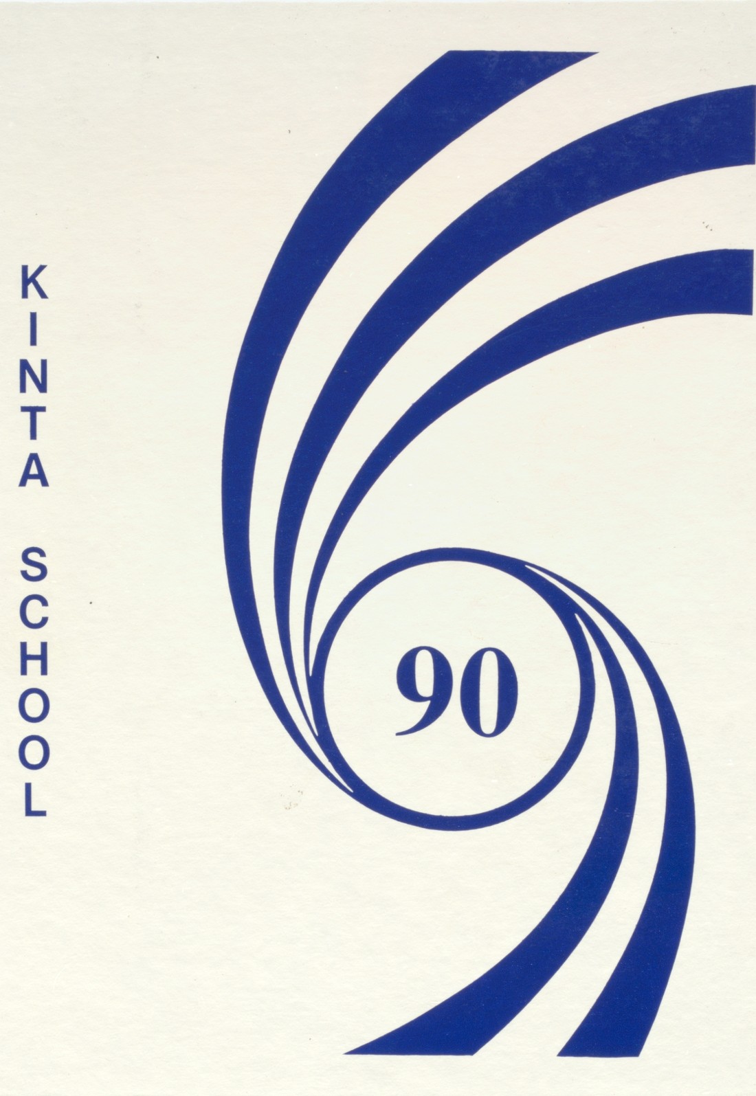 1990 yearbook from Kinta High School from Kinta, Oklahoma for sale