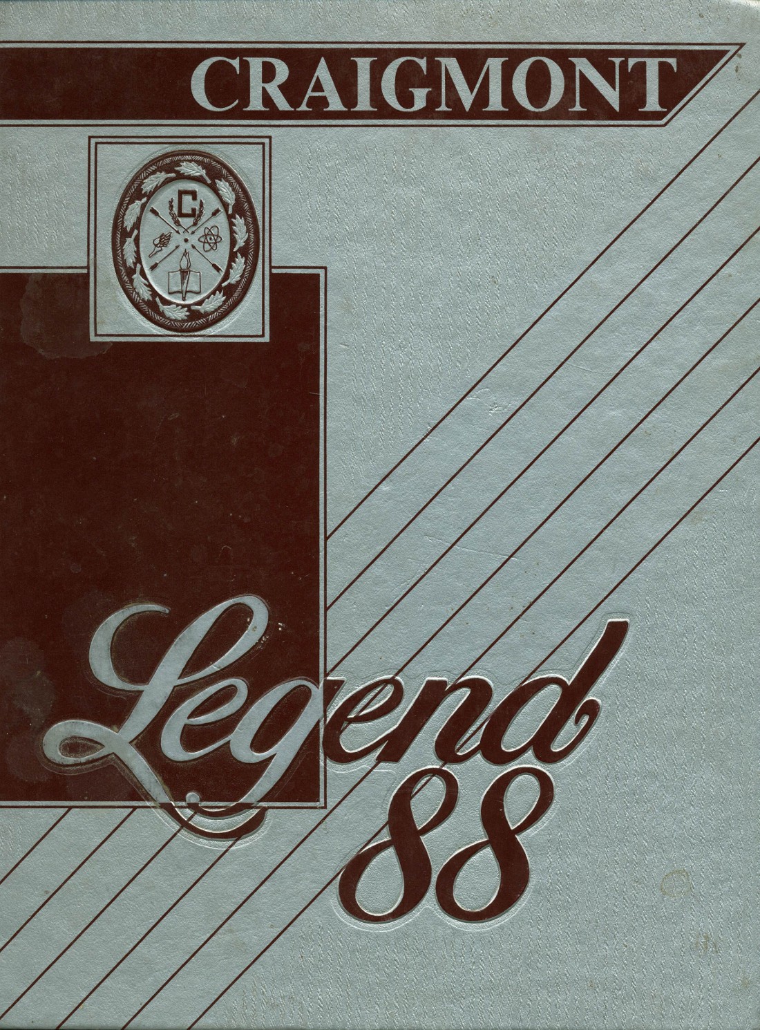1988 yearbook from Craigmont High School from Memphis, Tennessee for sale