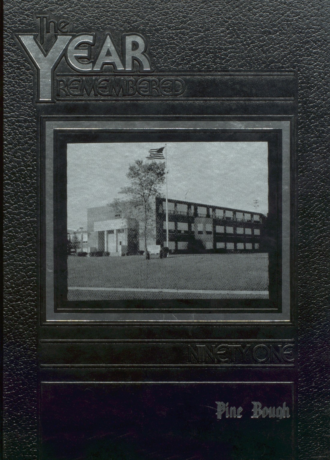 1991 yearbook from Spooner High School from Spooner, Wisconsin for sale